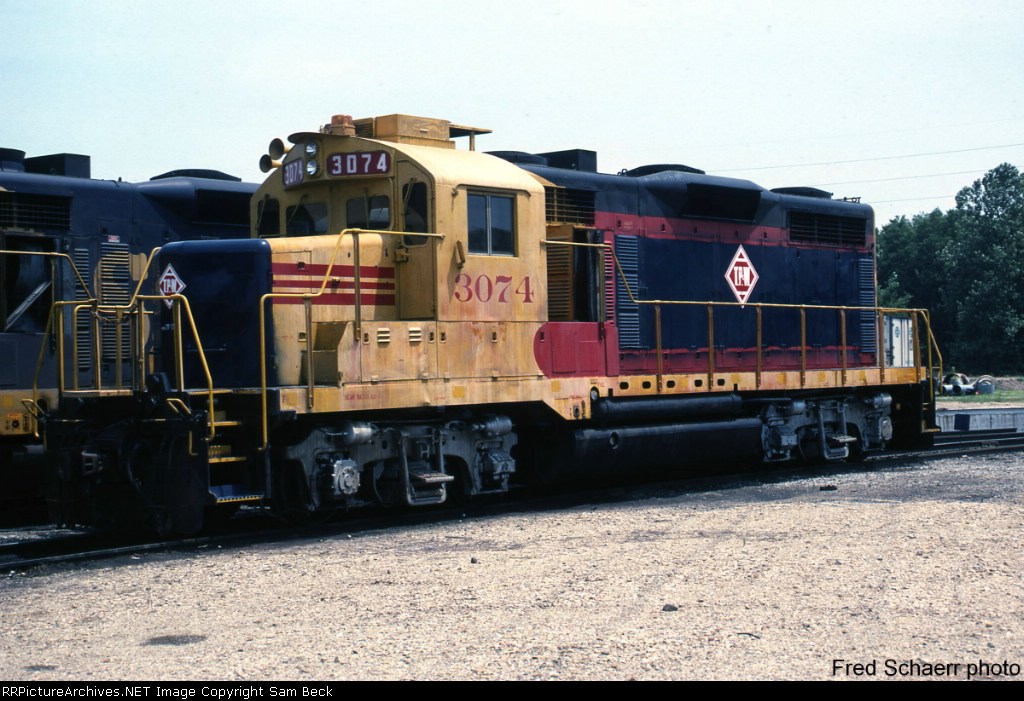 TPW 3074--Ex ATSF GP20